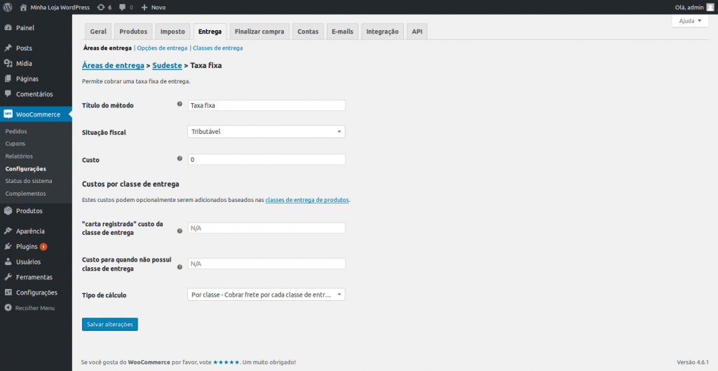 Métodos De Entrega No Woocommerce Central De Ajuda Com Tutoriais E Informações Hostnet