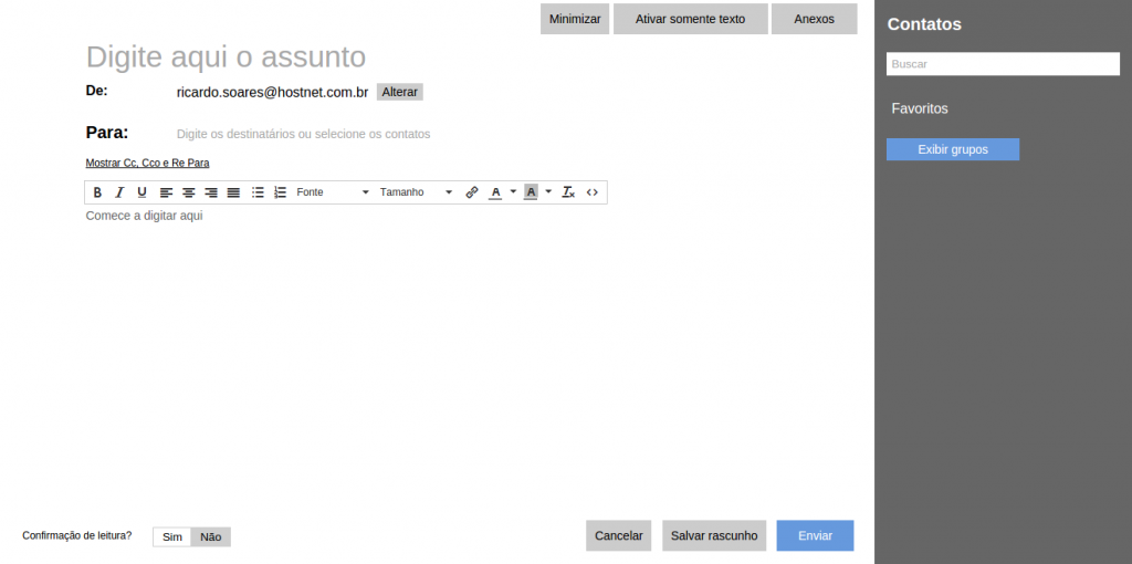 Mensagens no ULTRAmail - Central de Ajuda com Tutoriais e Informações ...